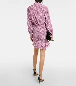 Isabel Marant Milendi Ruffled Mini Skirt