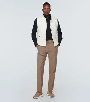 Brunello Cucinelli Cotton Polo Sweater - Blue