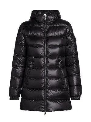 Moncler Women's Glements Down Parka - Black  Black