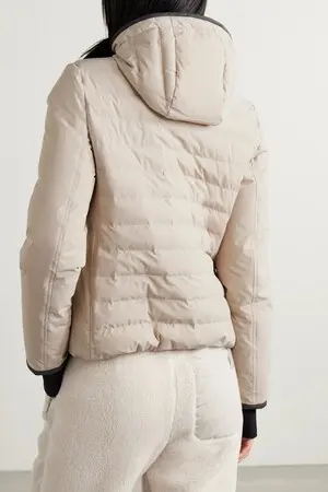 Brunello Cucinelli Hooded Quilted Down Ski Jacket