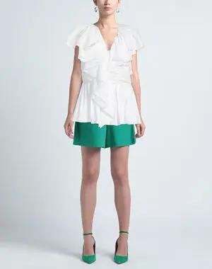 Chloé Ruched Ramie Top