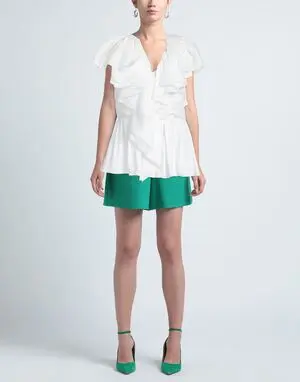 Chloé Ruched Ramie Top