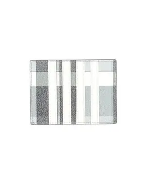 Thom Browne Cardholder Leather - Grey