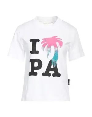 Palm Angels Printed T-shirt - White
