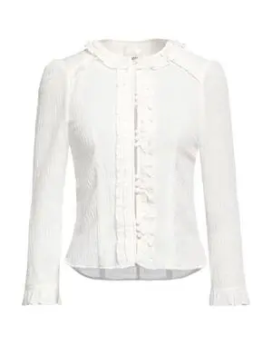 Isabel Marant Étoile Ruched Stretch Woven Shirt