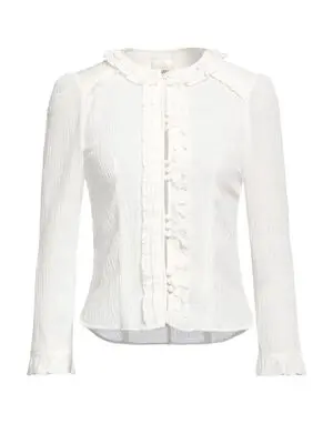 Isabel Marant Étoile Ruched Stretch Woven Shirt