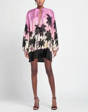 Palm Angels Bow Blouse - Pink