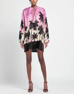 Palm Angels Bow Blouse - Pink