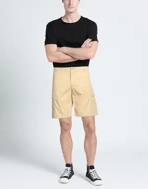 Kenzo Cotton Cargo Shorts - Beige