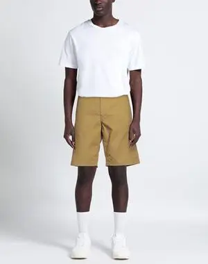 Kenzo Tapered Leg Cotton Cargo Shorts - Yellow