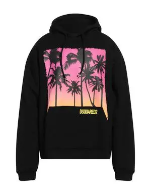 Dsquared2 Sweatshirt In Cotton And Elastane - Black