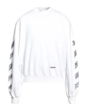 Off-White Cotton Blend Sweatshirt