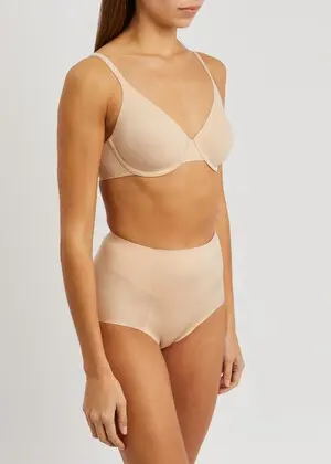 Wacoal Inès Secret Stretch-nylon Underwired Bra - Beige