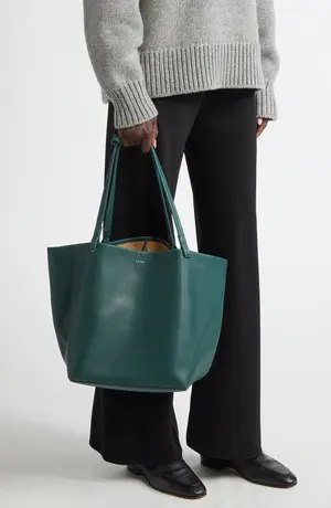 THE ROW Park Three Leather Tote