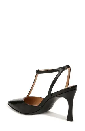 Naturalizer Astrid Pointed Toe Pumps - Black Leather