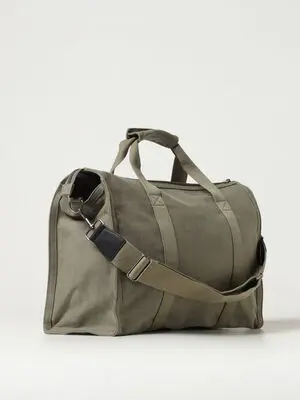A.p.c. Récupération Travel Bag In Cotton With Printed Logo