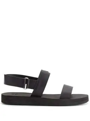 GIUSEPPE ZANOTTI Saiph Logo-plaque Leather Sandals