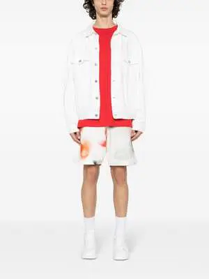 Alexander McQueen Tie-dye Bermuda Shorts