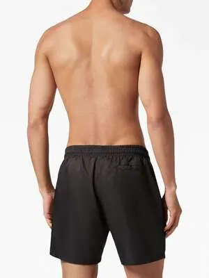 PLEIN SPORT Logo-print Drawstring Swim Shorts