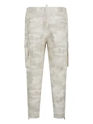 Dsquared2 Tapered Camouflage-print Cargo Trousers