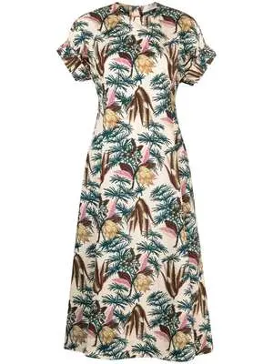 Ulla Johnson Devon Floral-print Dress