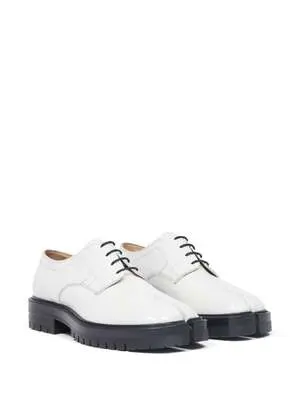 MAISON MARGIELA Tabi Lace-up Derby Shoes - White