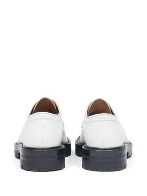 MAISON MARGIELA Tabi Lace-up Derby Shoes - White