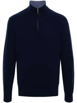 Cruciani High Neck Sweaters For Men
