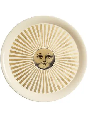 FORNASETTI Sole Raggiante Hand-decorated Tray - Neutrals