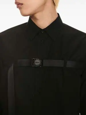 Off-White Buckled Cotton Shirt