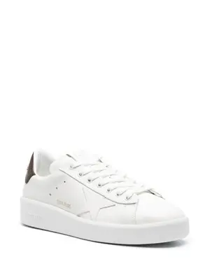 GOLDEN GOOSE Purestar Leather Sneakers - White