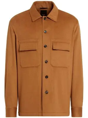 Zegna Vicuña-wool Long-sleeves Shirt