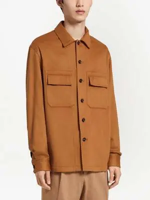 Zegna Vicuña-wool Long-sleeves Shirt
