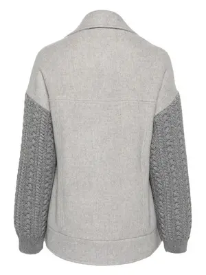 Eleventy Contrast-sleeve Jacket