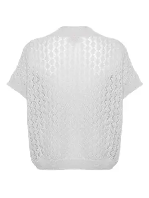 Eleventy V-neck Knitted Top