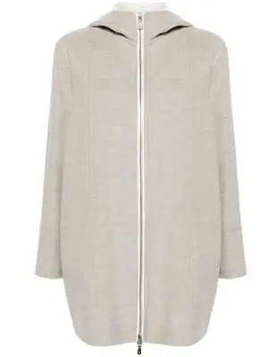 Eleventy Hooded Wool Jacket