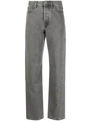 TOTEME Twisted Seam Denim Jeans - Grey