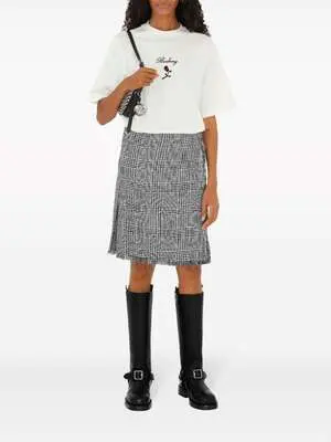Burberry Rose Cotton T-shirt - White