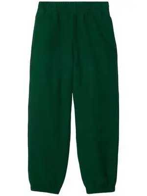 Burberry Ekd Logo-patch Cotton Track Pants