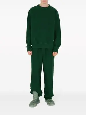 Burberry Ekd Logo-patch Cotton Track Pants