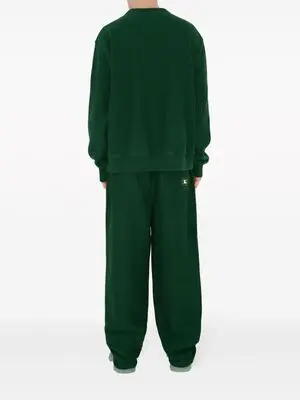 Burberry Ekd Logo-patch Cotton Track Pants