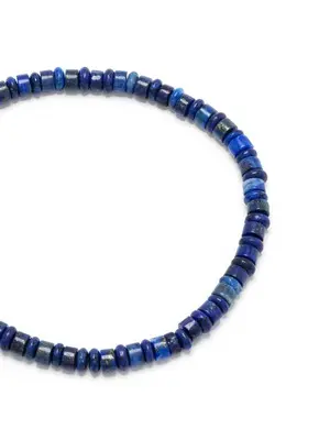 Luis Morais 14kt Yellow Gold, Lapis Lazuli, And Turquoise Bead Bracelet