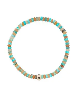 Luis Morais 14kt Yellow Gemstone Bead Bracelet