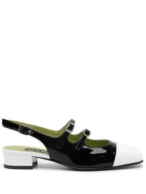 CAREL Abricot 30mm Leather Pumps