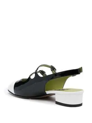 CAREL Abricot 30mm Leather Pumps