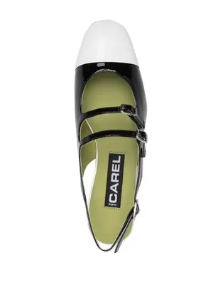 CAREL Abricot 30mm Leather Pumps