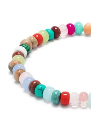 Luis Morais 14kt Yellow Gemstone Bead Bracelet
