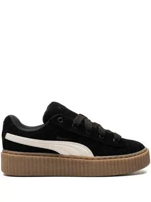 PUMA X Fenty Creeper Phatty Suede Sneakers - Black