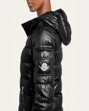 Moncler Glements Hooded Puffer Parka Jacket