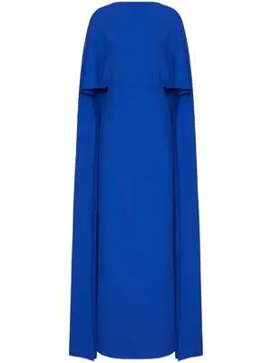 Valentino Garavani Cady Couture Silk Gown - Blue